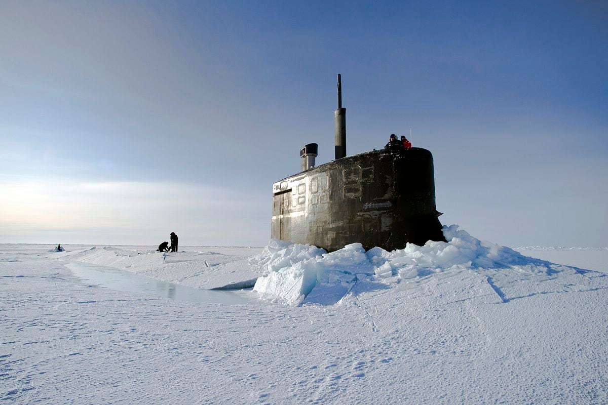 submarines under ice