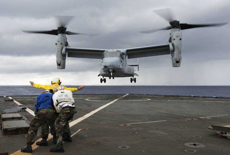 Three people remain missing after Navy COD plane crashes in Pacific