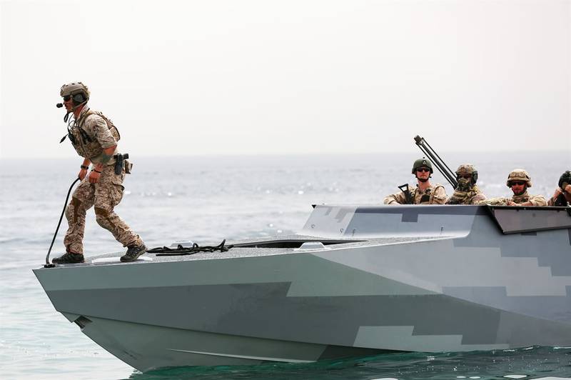 Navy’s stealthy Combatant Craft Assault boats operating in Middle ...