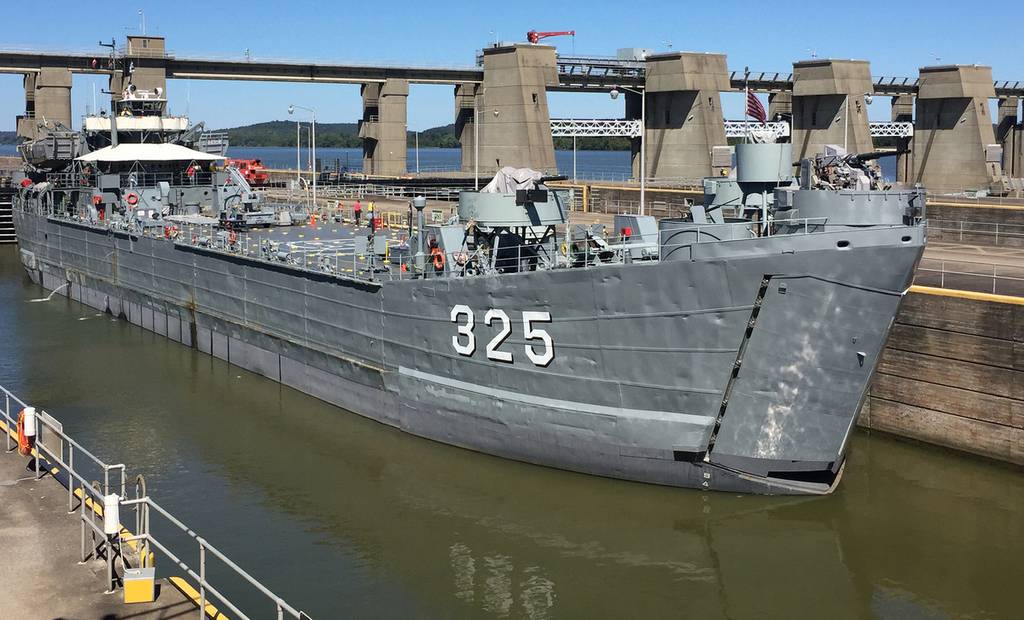 A D-Day hero, LST 325 finally moving to new site