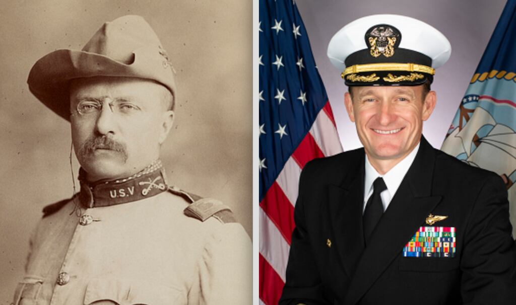 Theodore Roosevelt captain followed in footsteps of ship’s namesake by ...