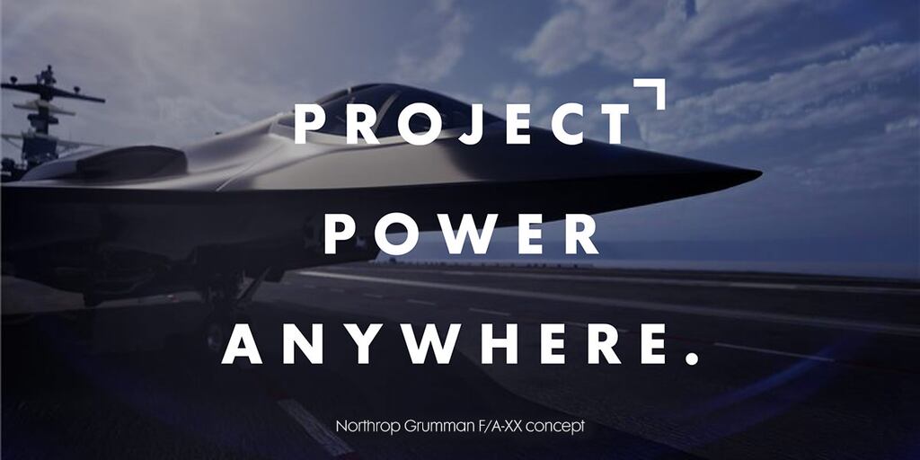 Northrop Grumman drops strike fighter concept art on website