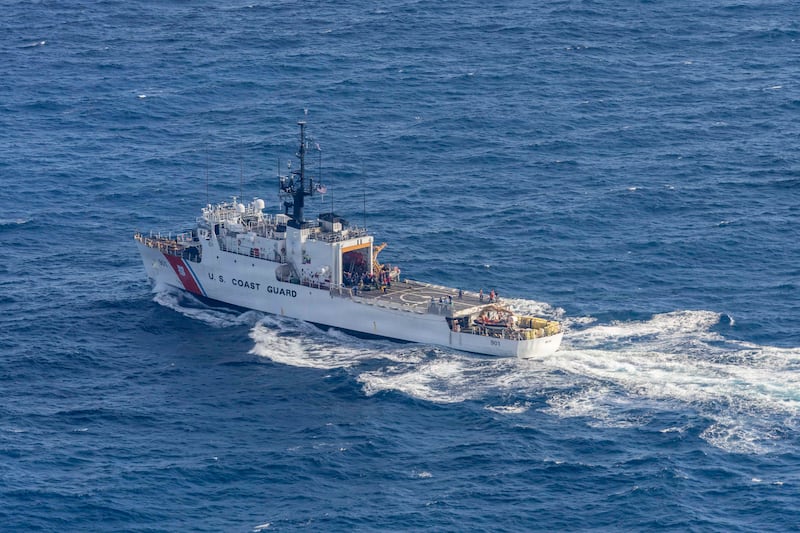 US Coast Guard has seized over 225,000 pounds of cocaine in eastern Pacific