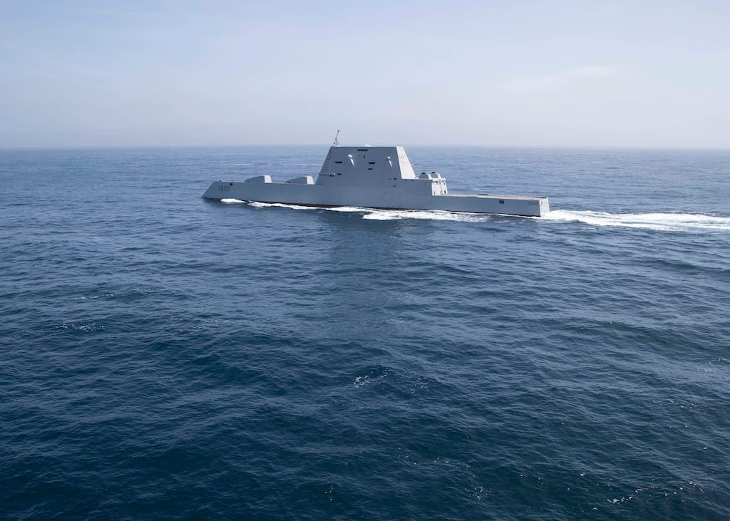 US Navy destroyer fires on cargo vessel attempting to sail to Iranian port