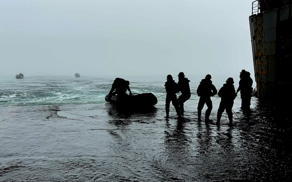 SEALs operate in the Arctic during Polar Dagger