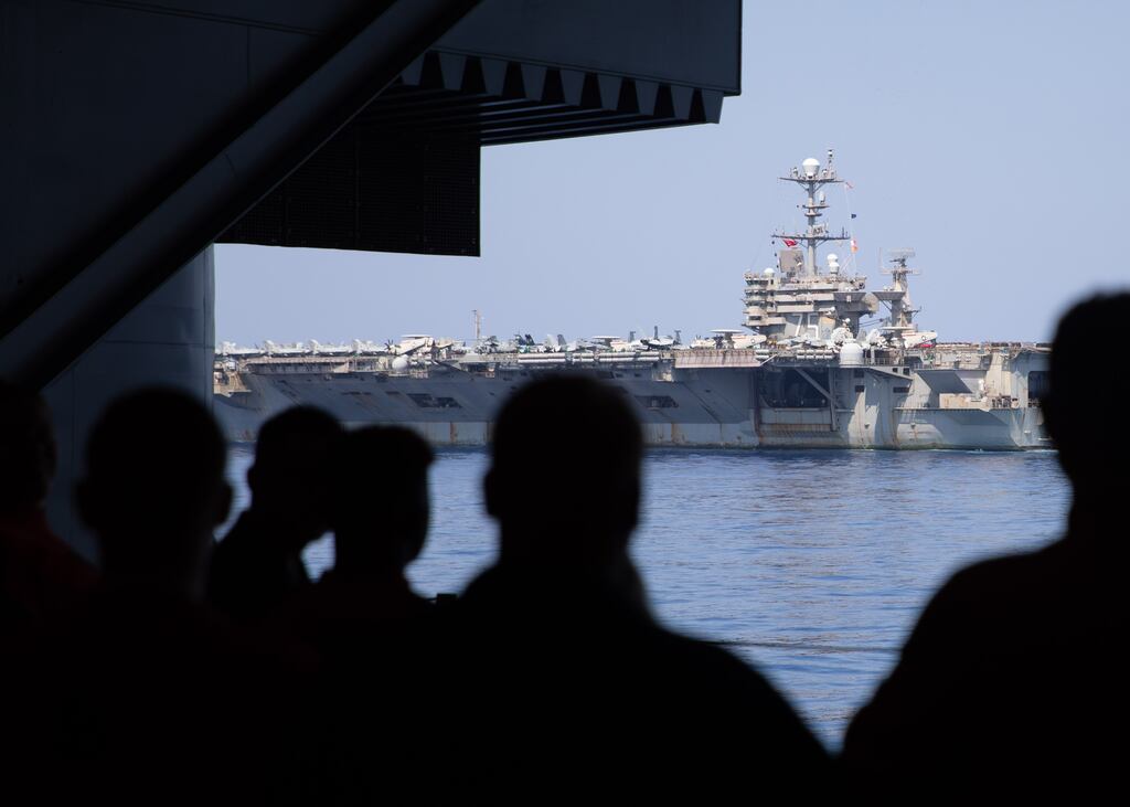 USS Bush relieves Truman to continue carrier presence in 6th Fleet