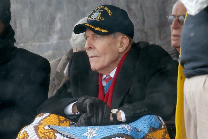 Destroyer's name honors aviator who tried to save comrade