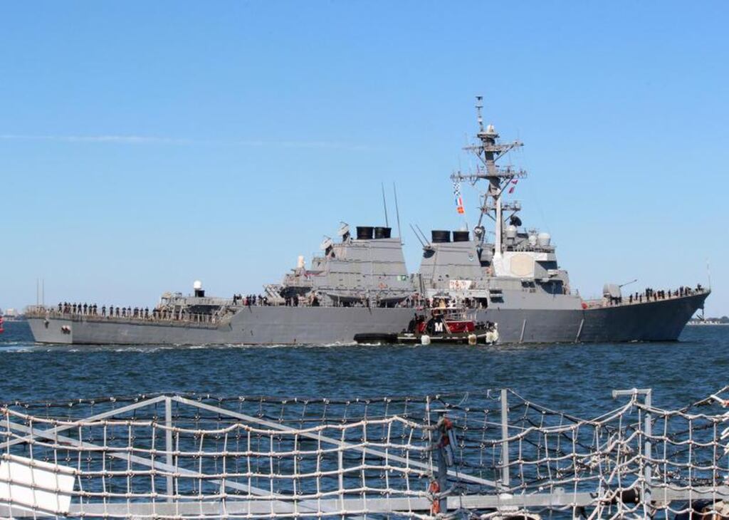Mitscher deploys for 5th Fleet