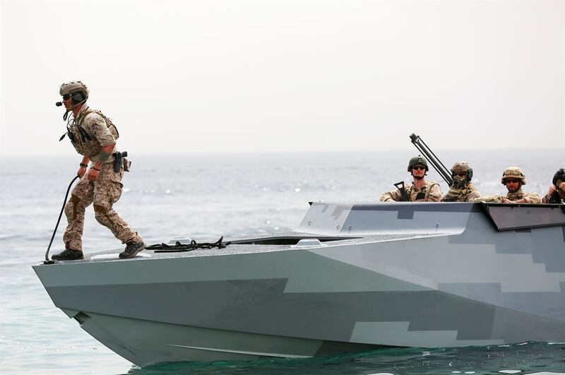 Navy’s stealthy Combatant Craft Assault boats operating in Middle ...