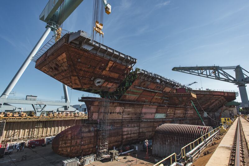 Future aircraft carrier Doris Miller delayed until 2034