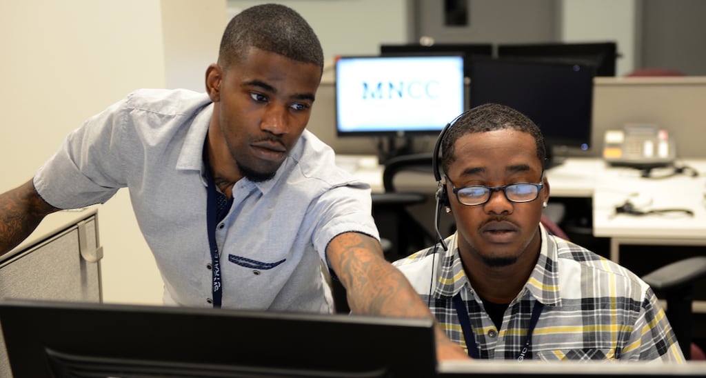 Nearly a year later, success at Navy call center
