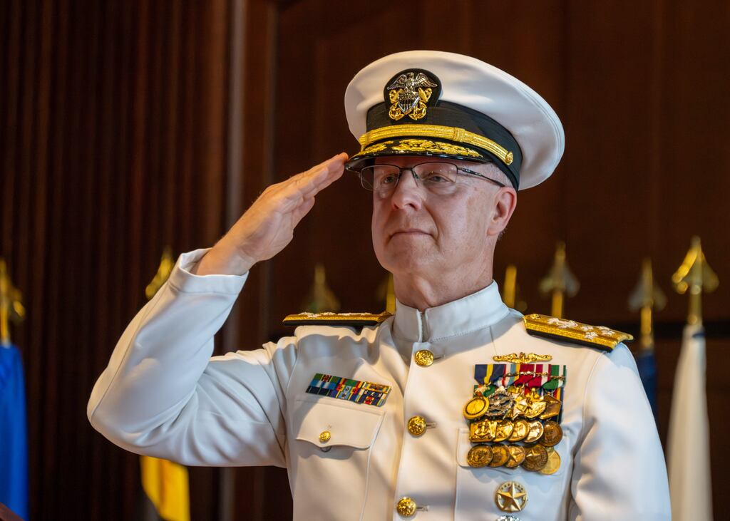 Newest chief of naval operations assumes responsibilities