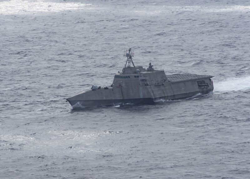 Navy conducts year’s first FONOP in South China Sea