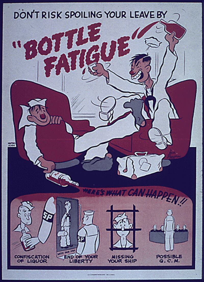 Sailor, this is why you’re suffering a hangover