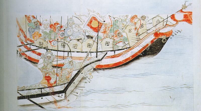 Kublai Khan’s Mongol navy