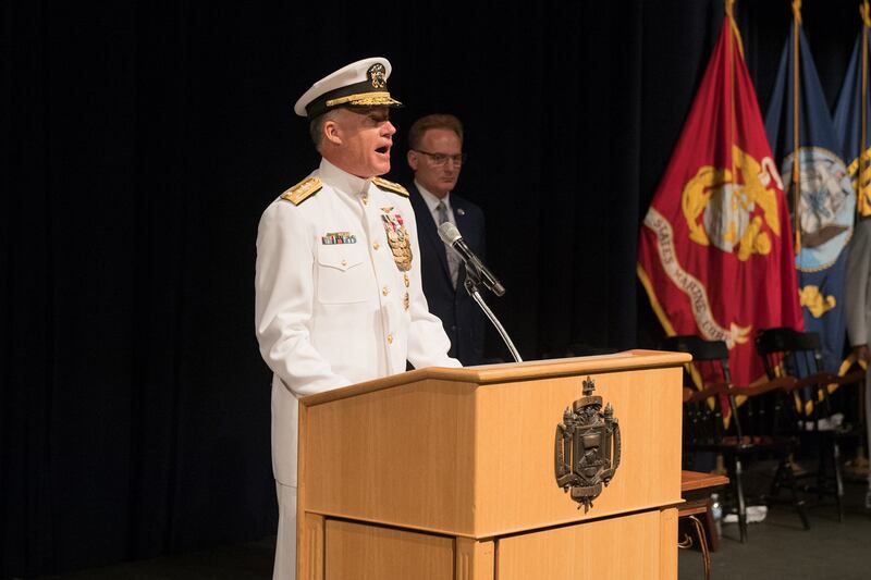 New Naval Academy superintendent takes command
