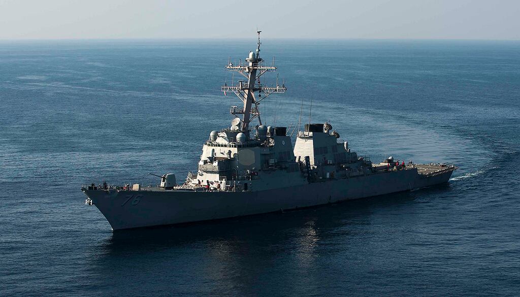 US Navy denies Chinese military report that it ‘drove away’ destroyer