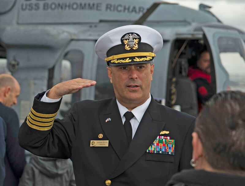 7th Fleet amphib squadron leadership fired