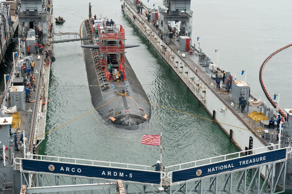 Submarine's top enlisted fired for poor leadership