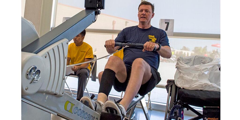 Meet the admiral who leads from a wheelchair