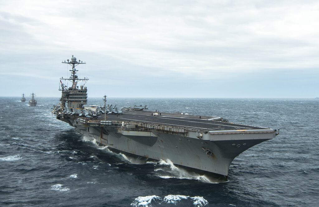 Navy suspends search for missing USS George Washington sailor