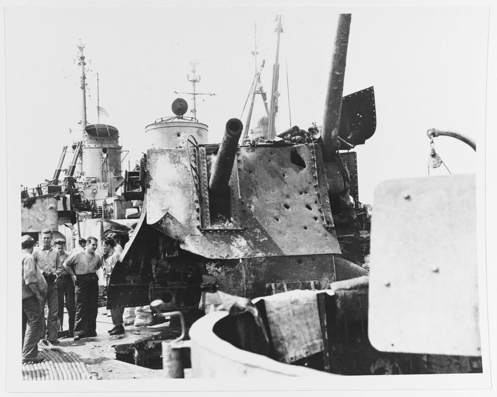 Battered beyond belief: The story of the destroyer Laffey