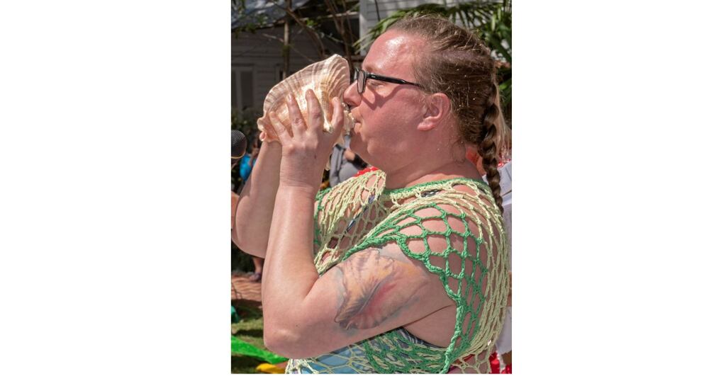 Royal Canadian Navy sailor wins Florida conch-shell blowing contest