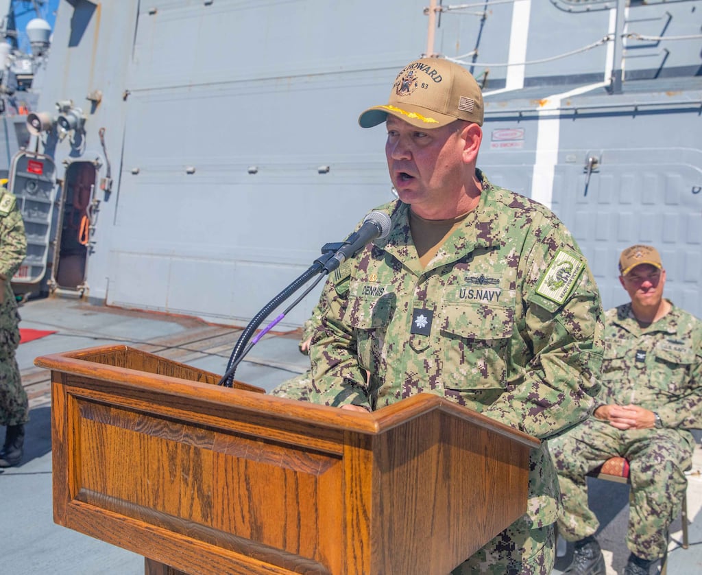 Fired CO of USS Howard got in hot water after ‘unprofessional’ remarks