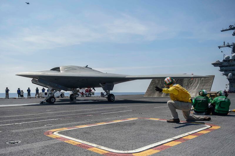 Top Navy admiral: New Stingray drone will be a tanker